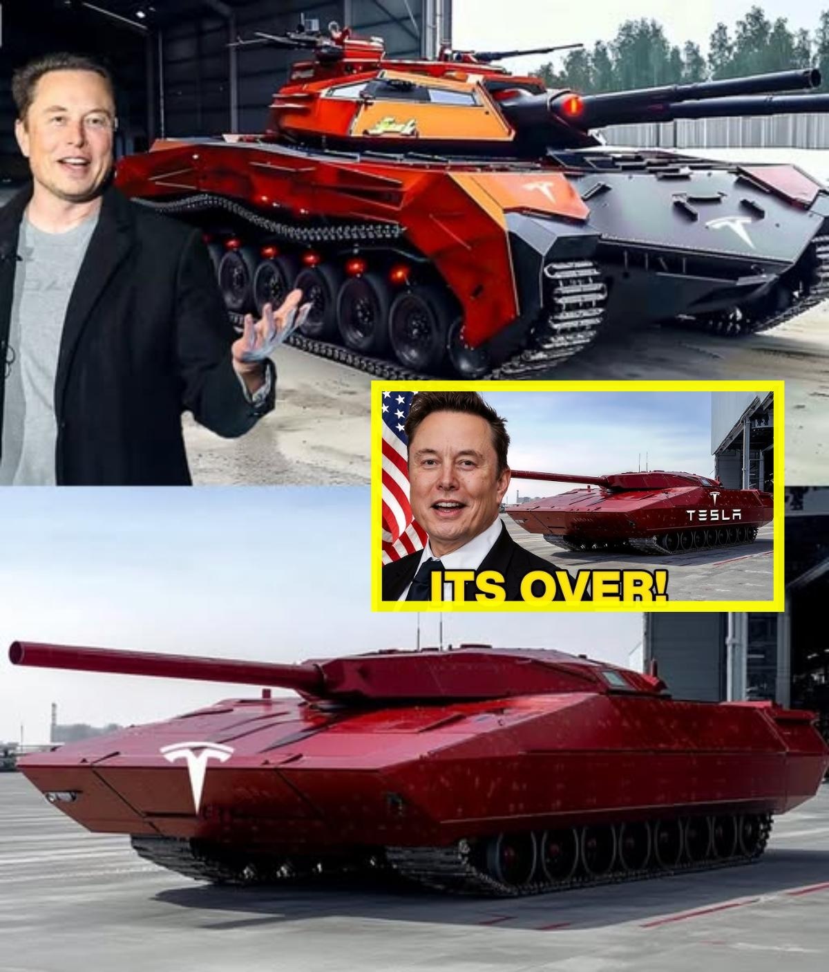 Elon Musk’s Mysterious Tesla Tank Stuns the US: A Glimpse Into the ...