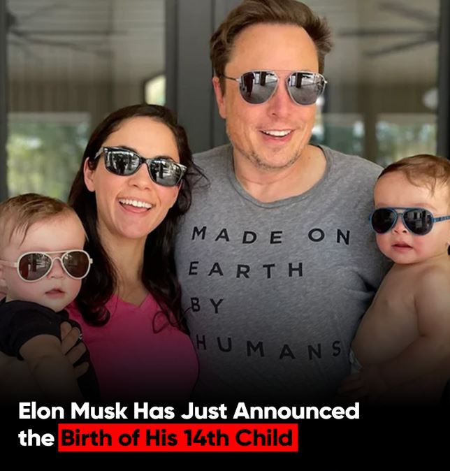 Elon Musk Has Just Announced the Birth of His 14th Child - FAB Magazine