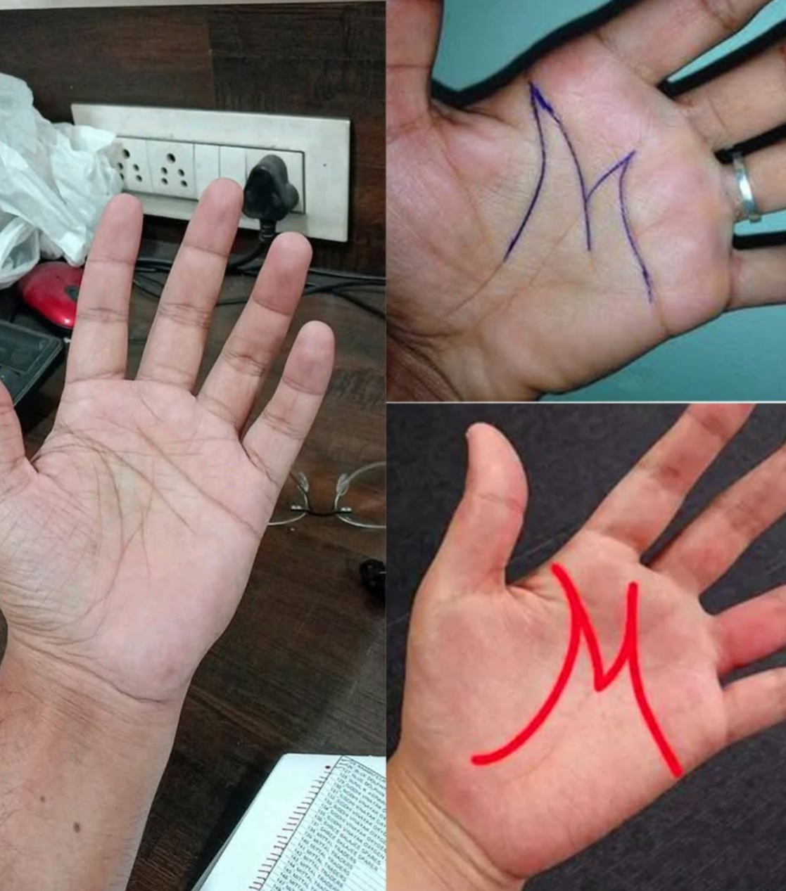 Having the letter M on the Palm of your hand means that… See more - FAB ...