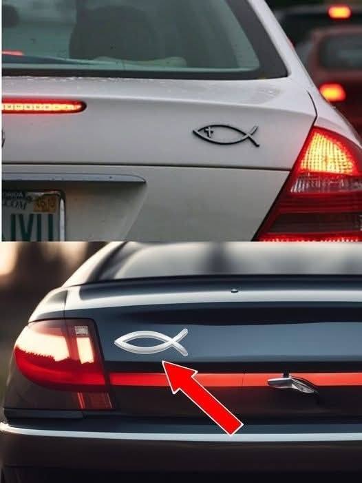 El pez en la parte trasera del auto: quién lo coloca y qué significa ...